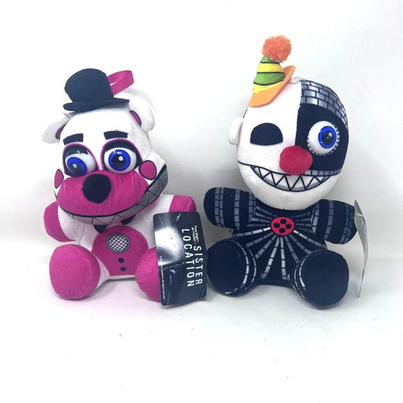 Good Stuff | Toys | Fnaf Sister Location Plush Set Of 2 Toy Freddy ...
